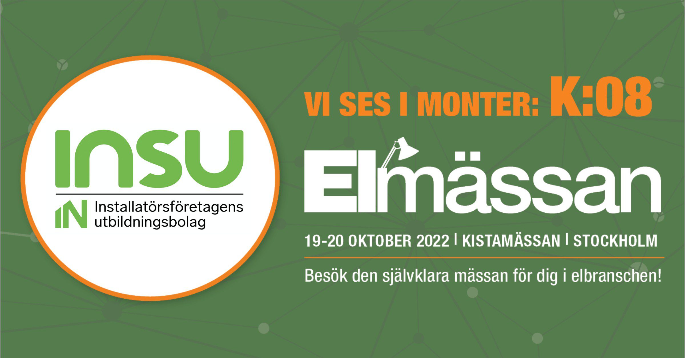 Besök oss på Elmässan 19-20 oktober - Insu